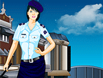 Cute Police Girl Dress Up Game - GirlGames4u.com