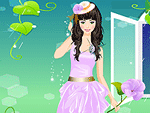Rose Party Dress Up Game - GirlGames4u.com